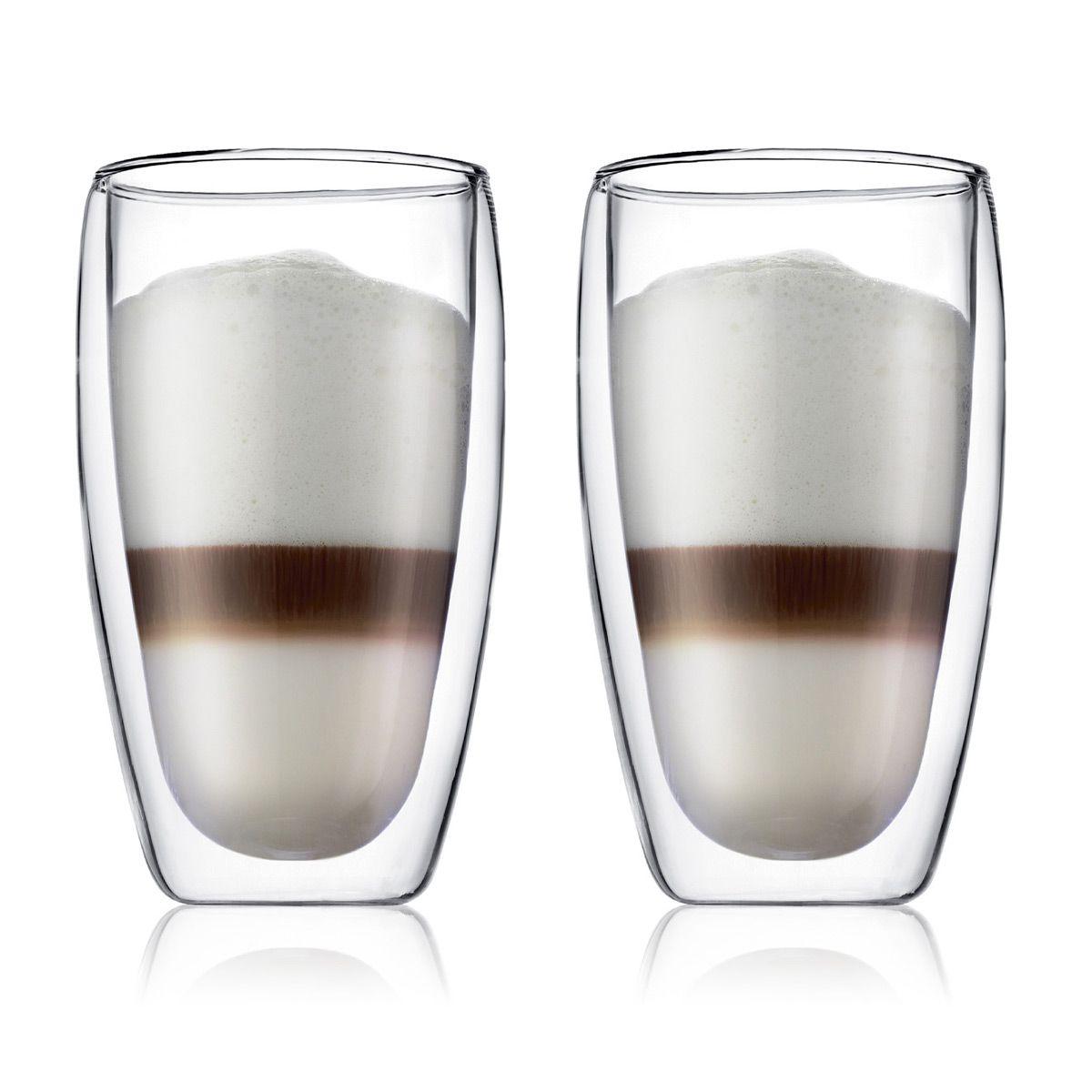 Bodum Pavina double wall glasses - 450ml - APPLEWOOD The Kitchen Shop